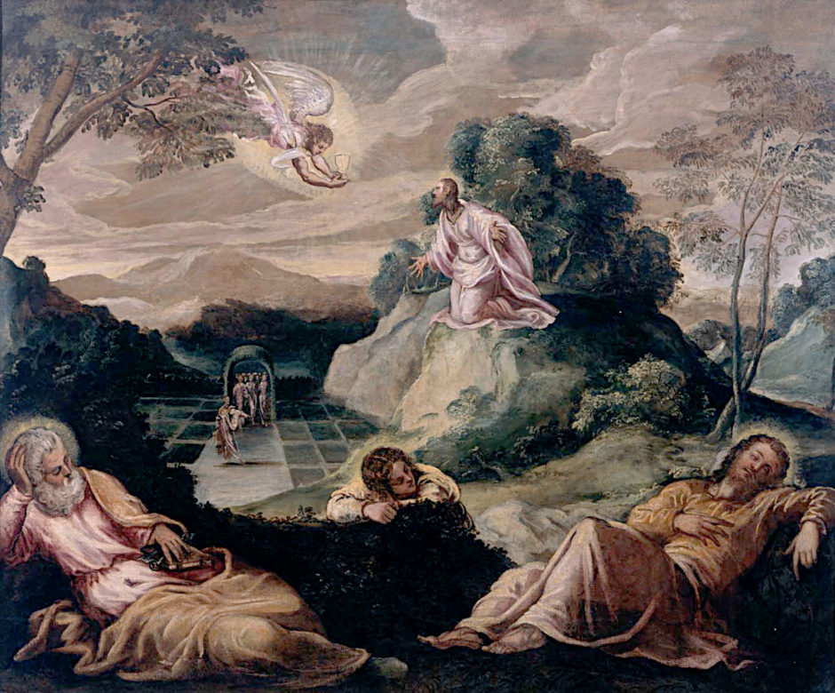 Passionsandacht mit Bildmeditation zum Gebet Jesu im Garten Getsemani – Ebiblog